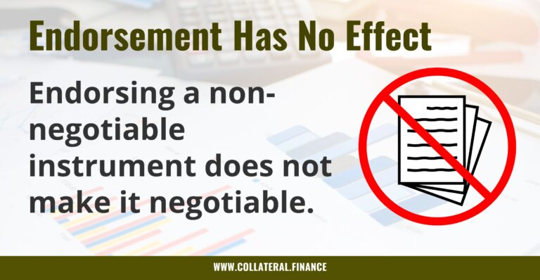 Negotiable vs Non-Negotiable Instruments: Legal Framework ...
